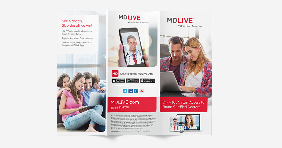 MDLIVE Brochure – BellaPixel Studio